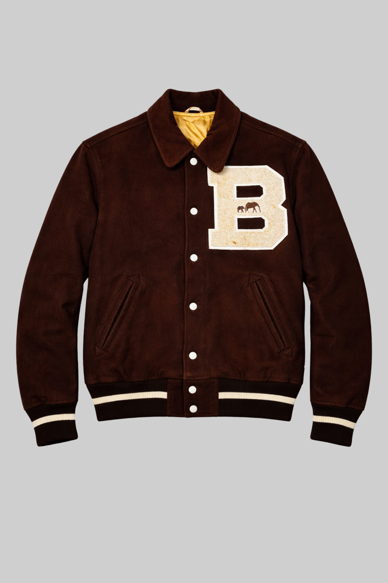 Vintage Wool “Big B” Varsity Jacket – The Brooklyn Circus